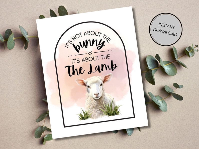 It's Not About the Bunny, It's About the Lamb - Christian Easter ...