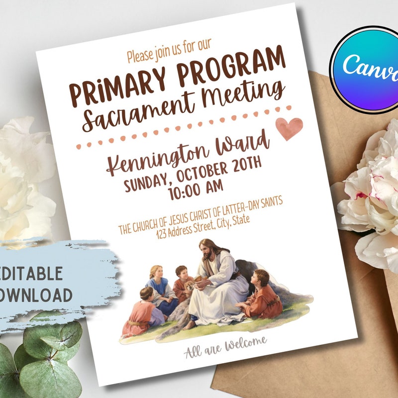 Lds Primary Program - Etsy