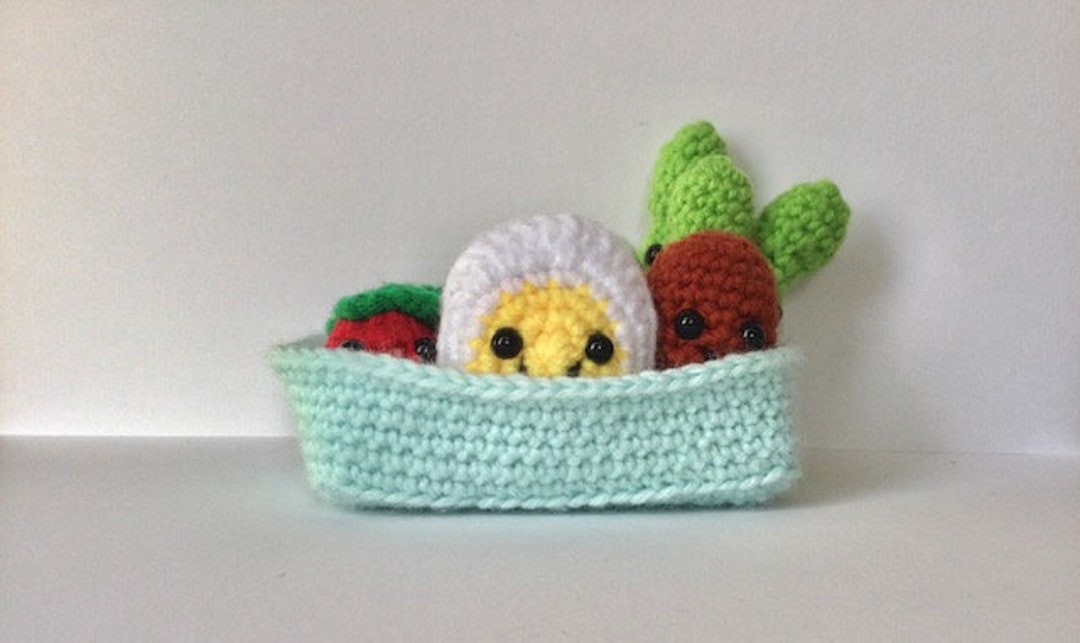 Crochet Bento Box Handmade Amigurumi Cute Gift Plushie - Etsy