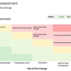 Change and Project Management Template | Overview and Approach ...