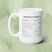 Catholic Mug All Saints Big Tea Mug Godmother Gift Mug Traditional ...