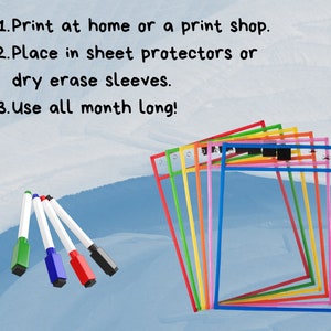 Morning Menu Christian Handwriting Practice Morning Menu Preschool ...