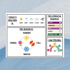 Morning Menu Christian Handwriting Practice Morning Menu Preschool ...
