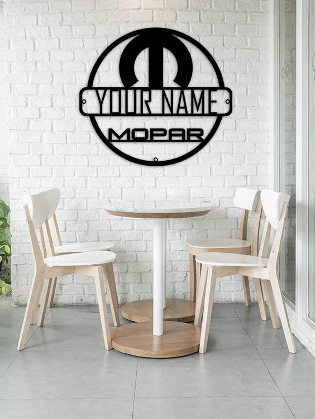 Mopar Logo Personalized Metal Sign, Mopar Metal Wall Art, Sport Car ...