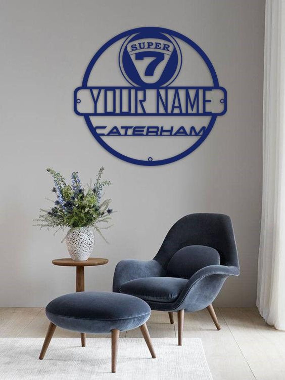 Caterham Logo Personalized Metal Sign, Caterham Metal Wall Art, Sport ...
