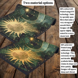 Celestial Sun&moon Table Runner, Table Decor, Spring/summer Kitchen ...
