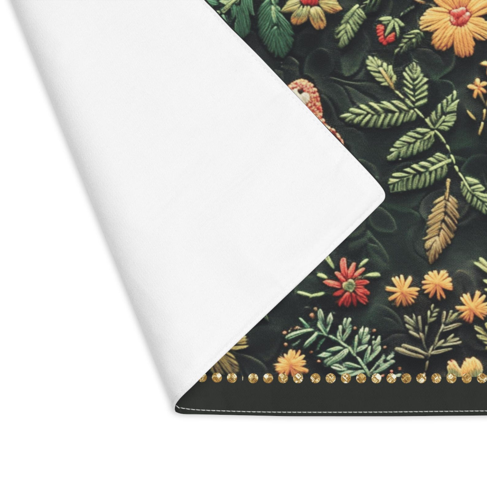 Forest Nature Placemat, Eco-friendly Table Decor 100% Cotton, Faux ...