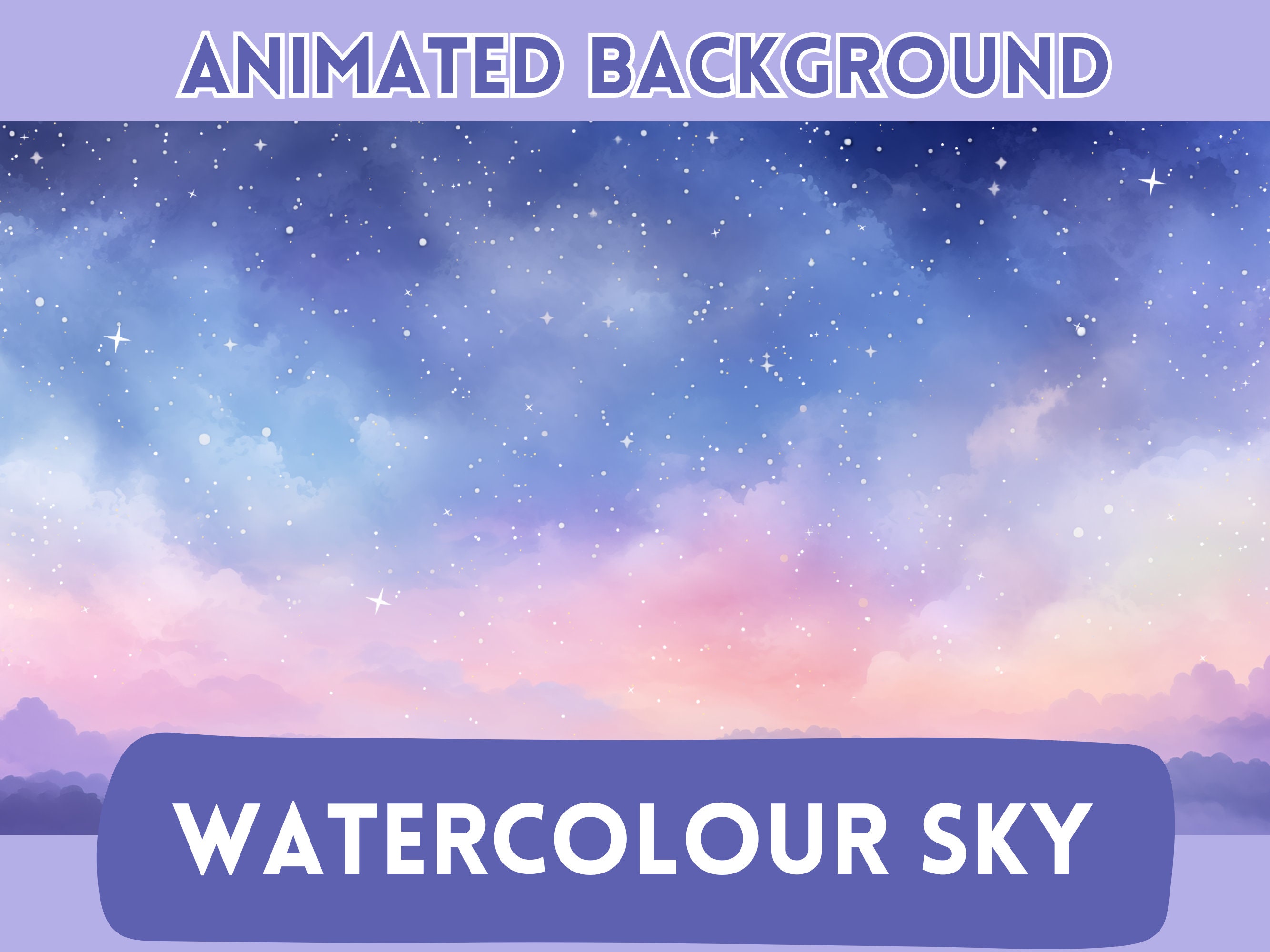 Vtuber Background, Vtuber Animated Background, Twitch Stream Overlay ...