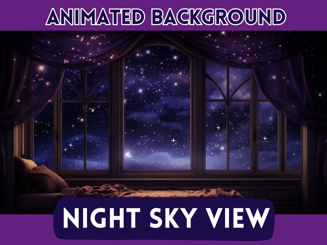 Vtuber Background, Vtuber Animated Background, Twitch Stream Overlay ...