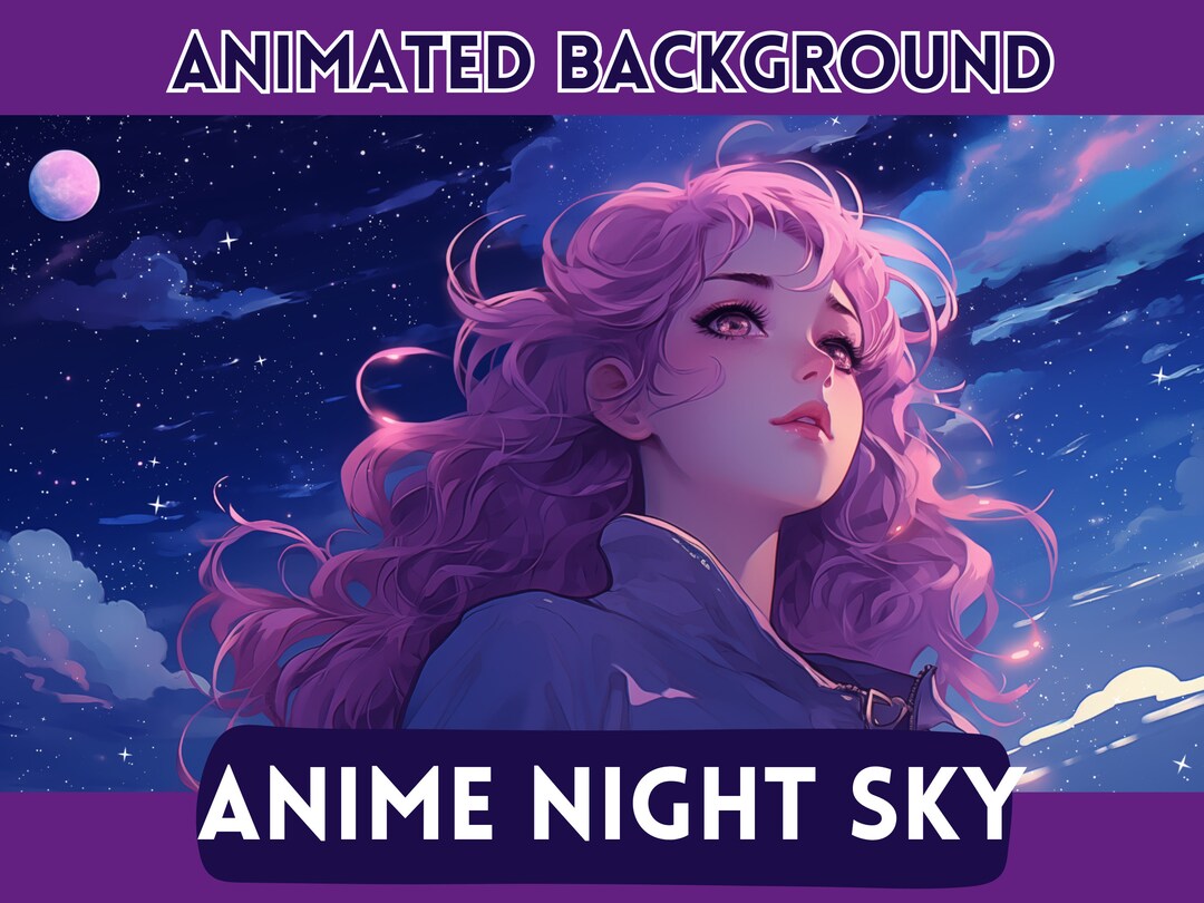 Vtuber Background, Vtuber Animated Background, Twitch Stream Overlay ...