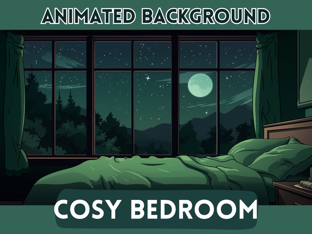 Vtuber Background, Vtuber Animated Background, Twitch Stream Overlay ...