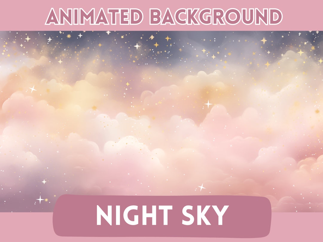 Vtuber Background, Vtuber Animated Background, Twitch Stream Overlay ...