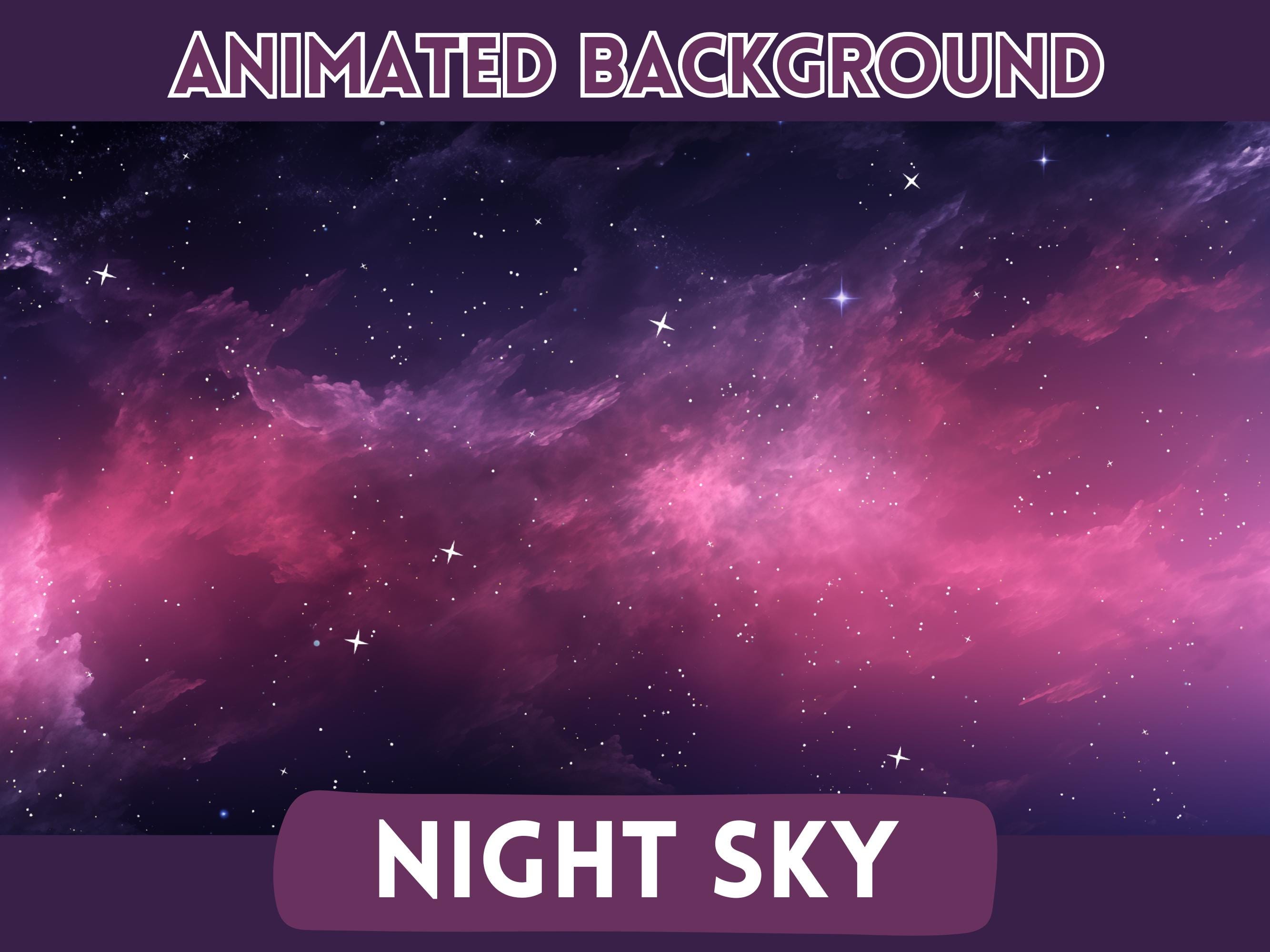 Vtuber Background, Vtuber Animated Background, Twitch Stream Overlay ...