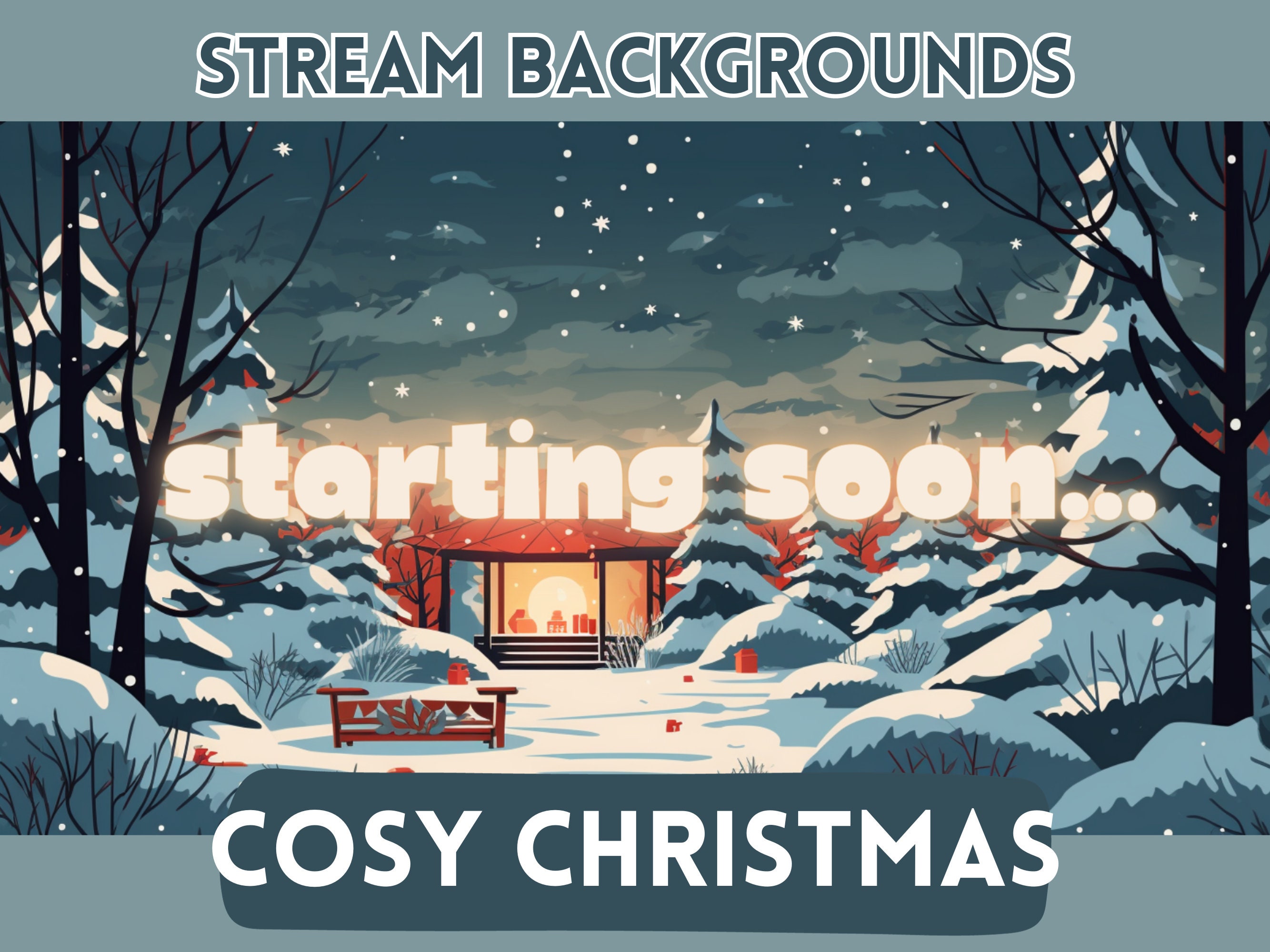 Vtuber Background, Vtuber Animated Background, Twitch Stream Overlay ...