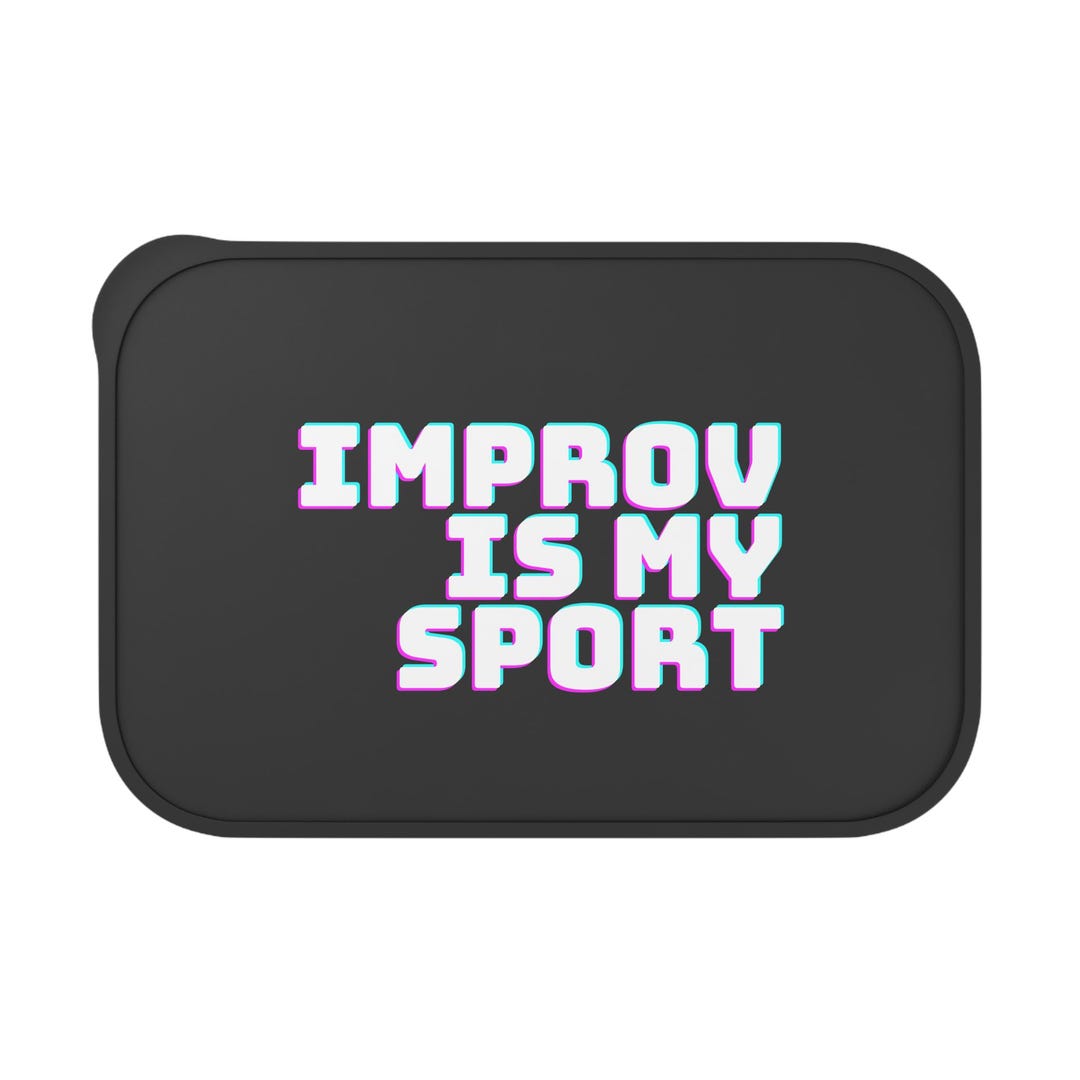 Improv is My Sport - PLA Bento Box With Band and Utensils - Etsy
