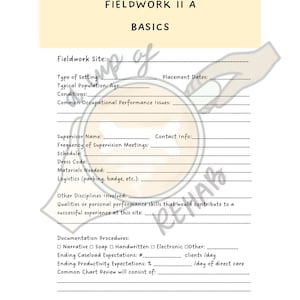 Occupational Therapy Spiral Bound Journal (142 Pages): Fieldwork ...