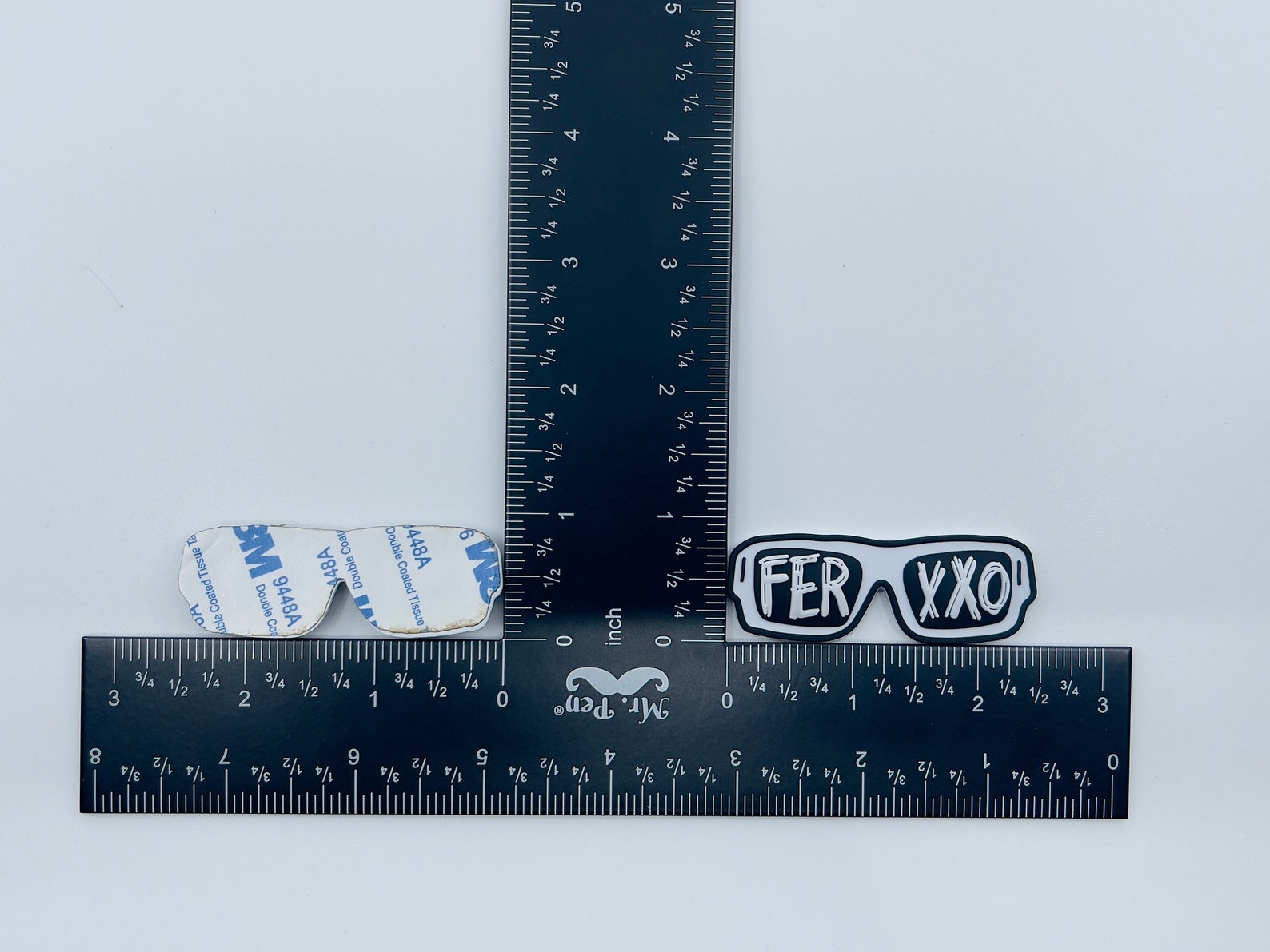 3D Luminescent PVC Patch, Soft Rubber, Sticker, Sticks to Any Flat ...