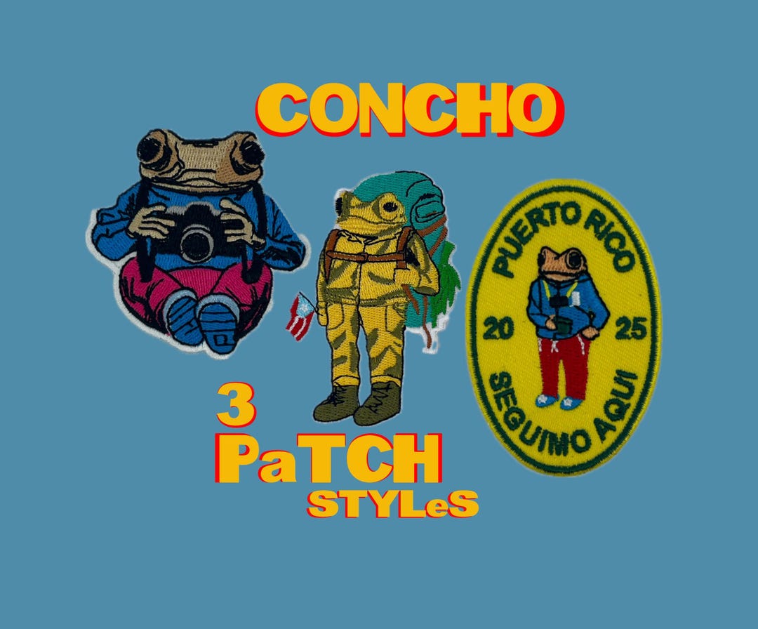 Concho Dtmf Embroidery Patch, Iron on / Sew On - Etsy