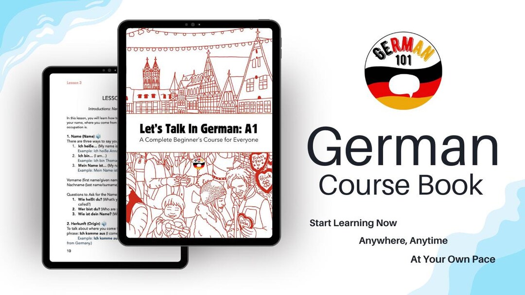 Let's Talk in German: A1 - A Complete Beginner's Course for Everyone ...