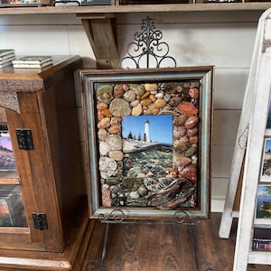 Great Lakes Rock Frame With Petoskey Stones and Other Fossils ...