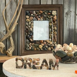 Great Lakes Rock Frame With Petoskey Stones and Other Fossils ...