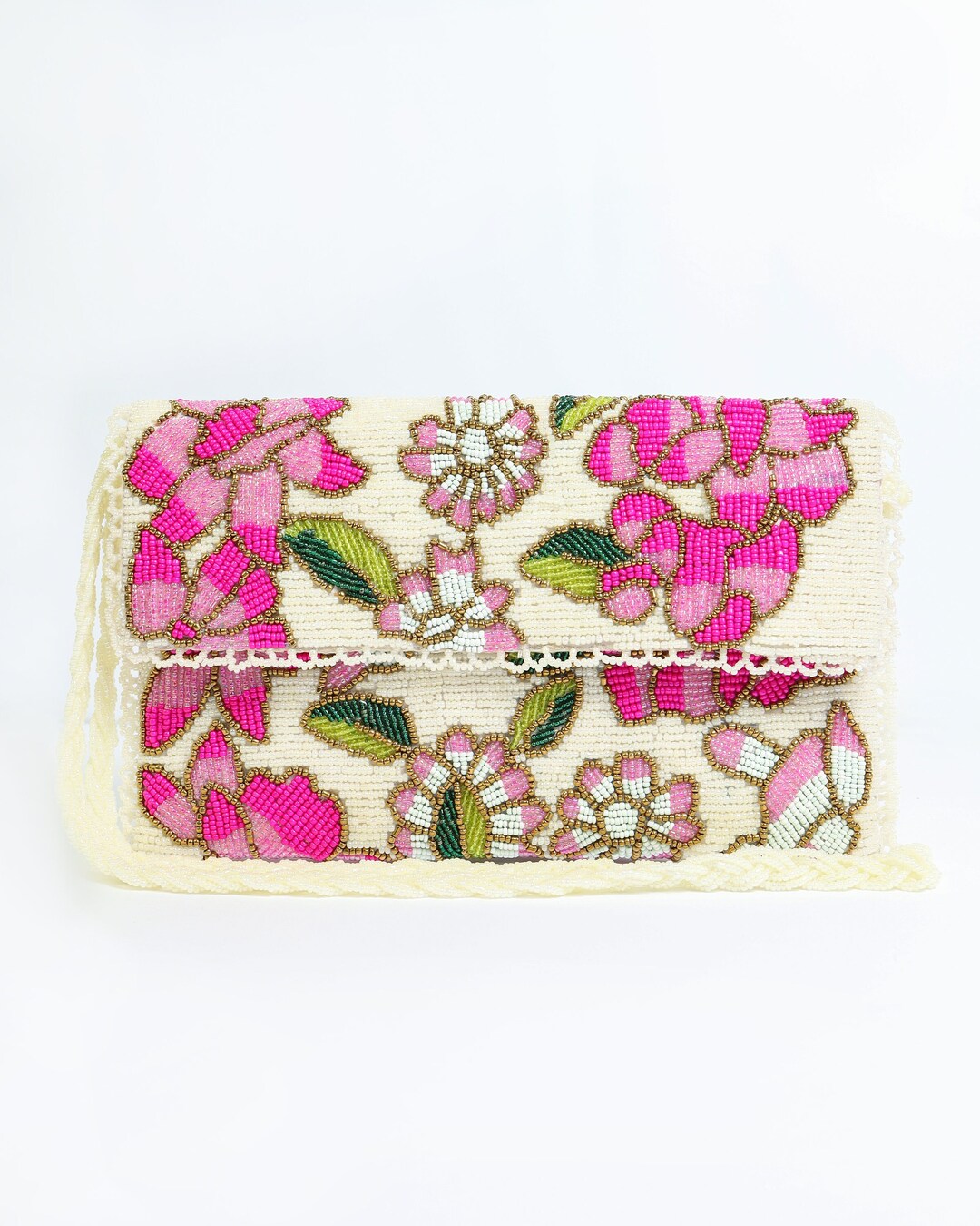 Handmade Beaded Crossbody Bag - Etsy