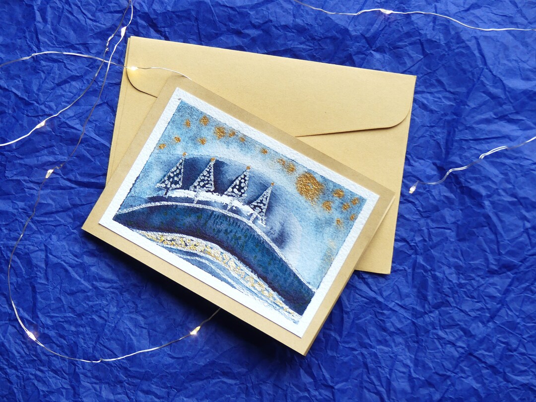 Silent Night Christmas Cards 7th Set, Christmas Gift, Gift for Art ...