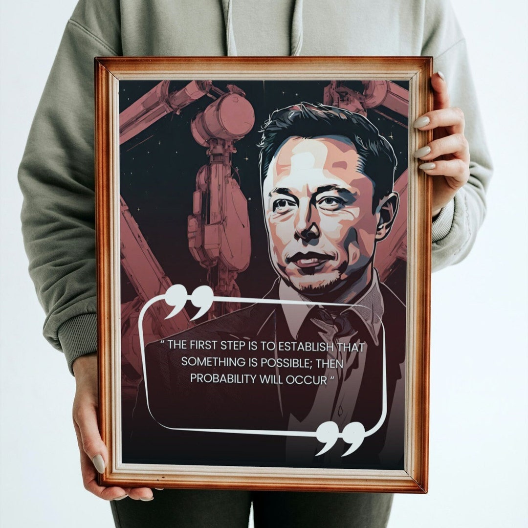 Elon Musk Success Quotes Motivational Quotes for Work Entrepreneurship ...