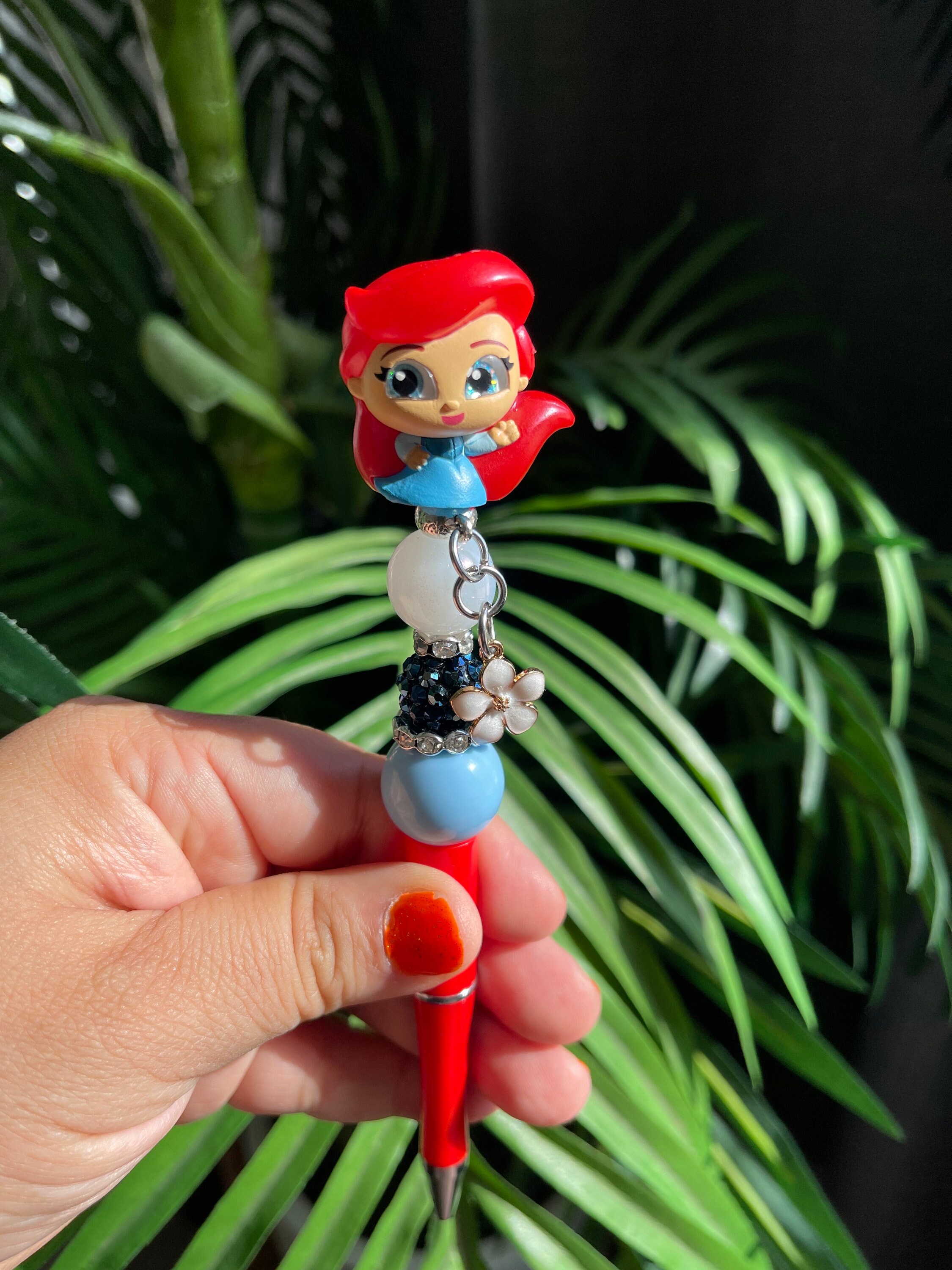 Little MERMAID Beaded Doorable Character Pen - Etsy