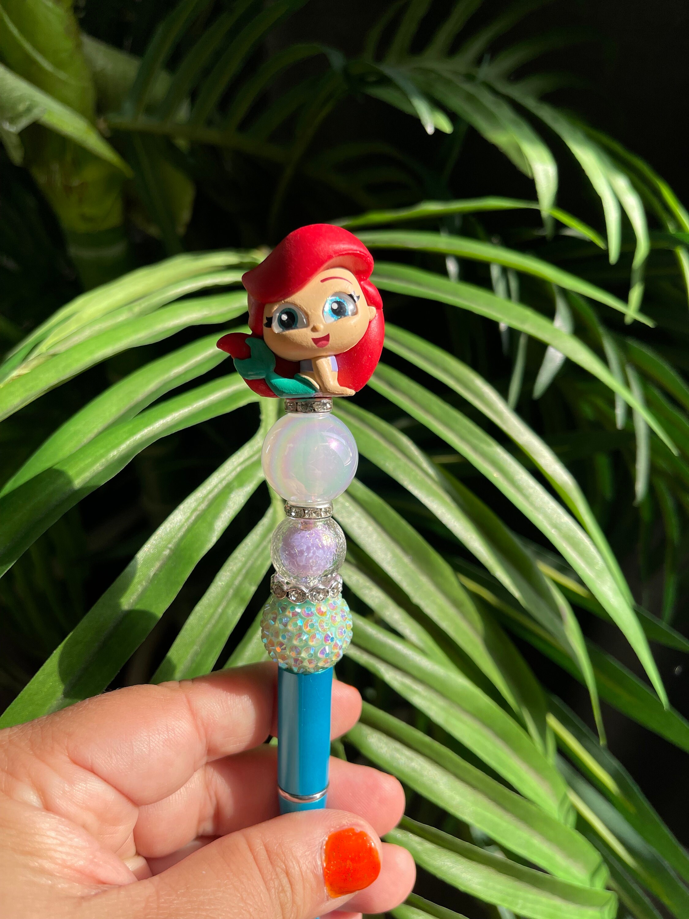 Little MERMAID Beaded Doorable Character Pen - Etsy