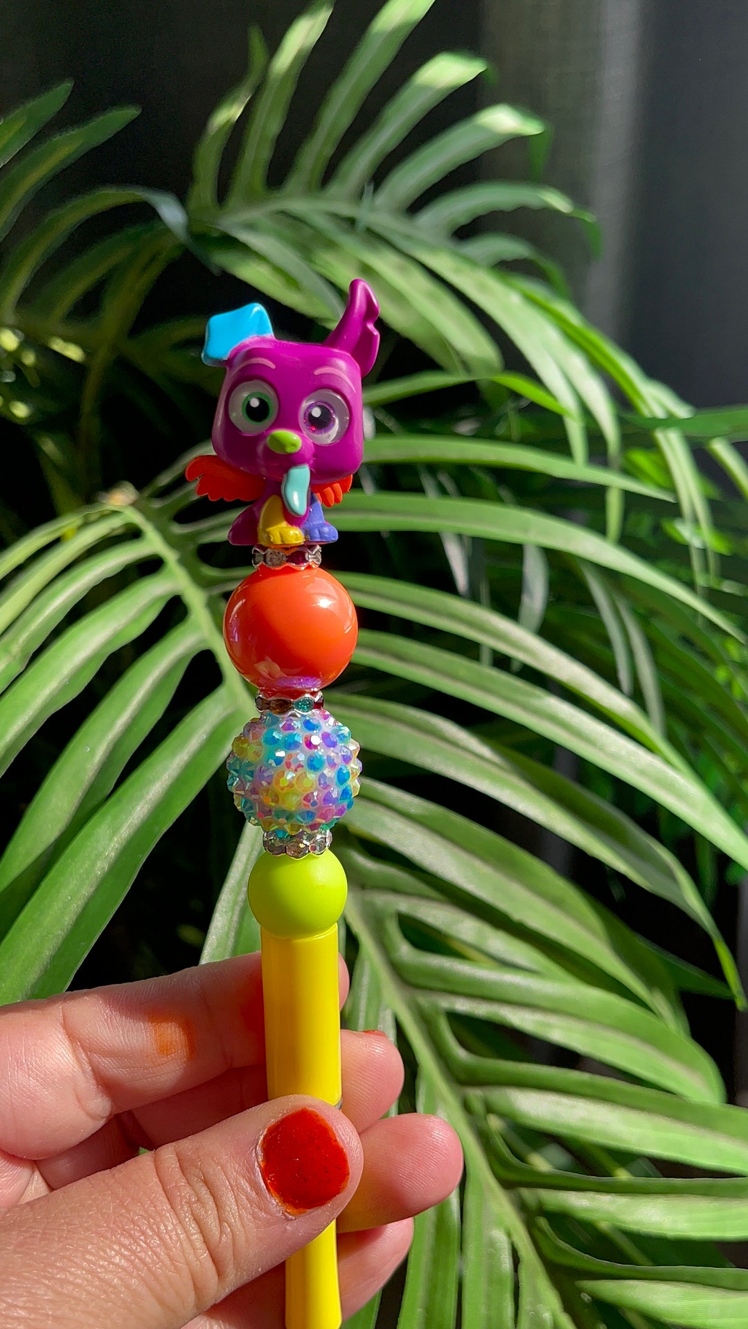 Coco Beaded Doorable Character Pen - Etsy