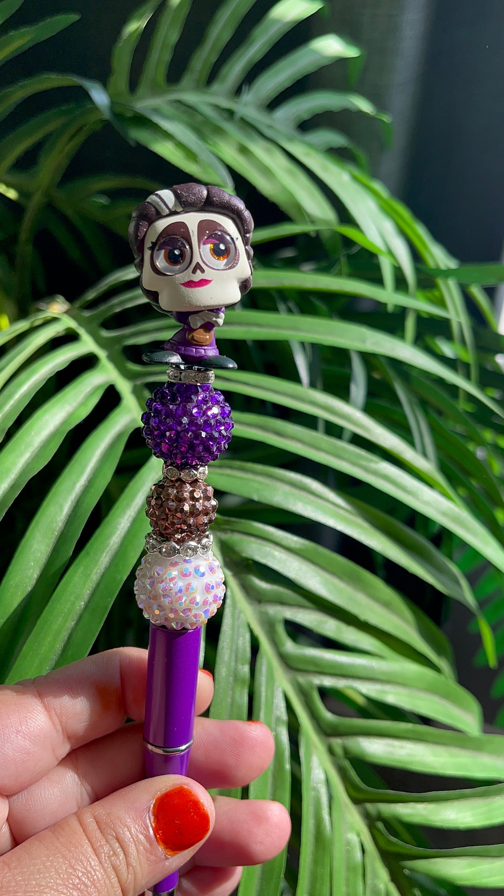 Coco Beaded Doorable Character Pen - Etsy