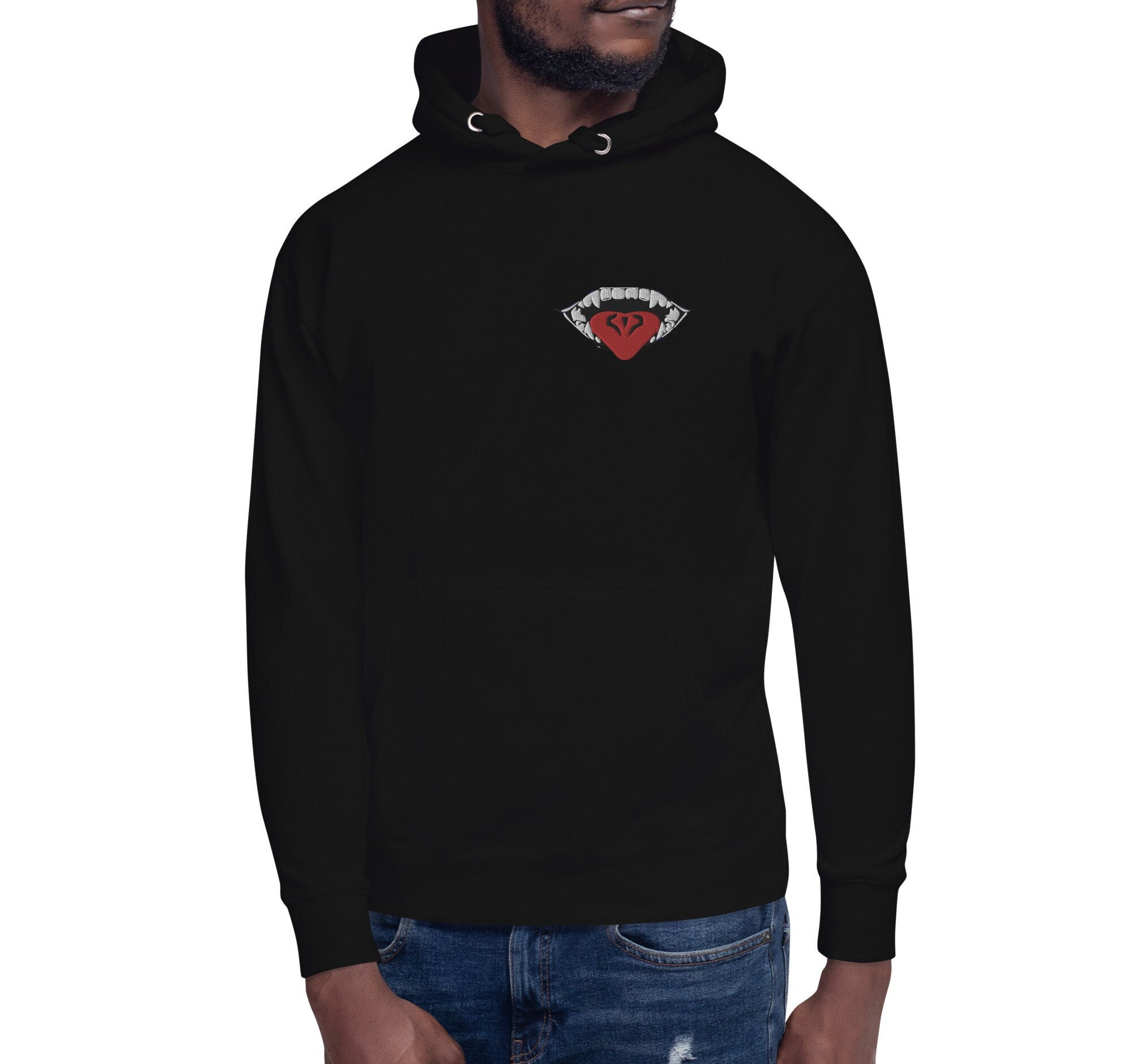 Anime Inspired Embroidered Hoodie Manga Sweatshirt JJK Anime Lover Gift ...