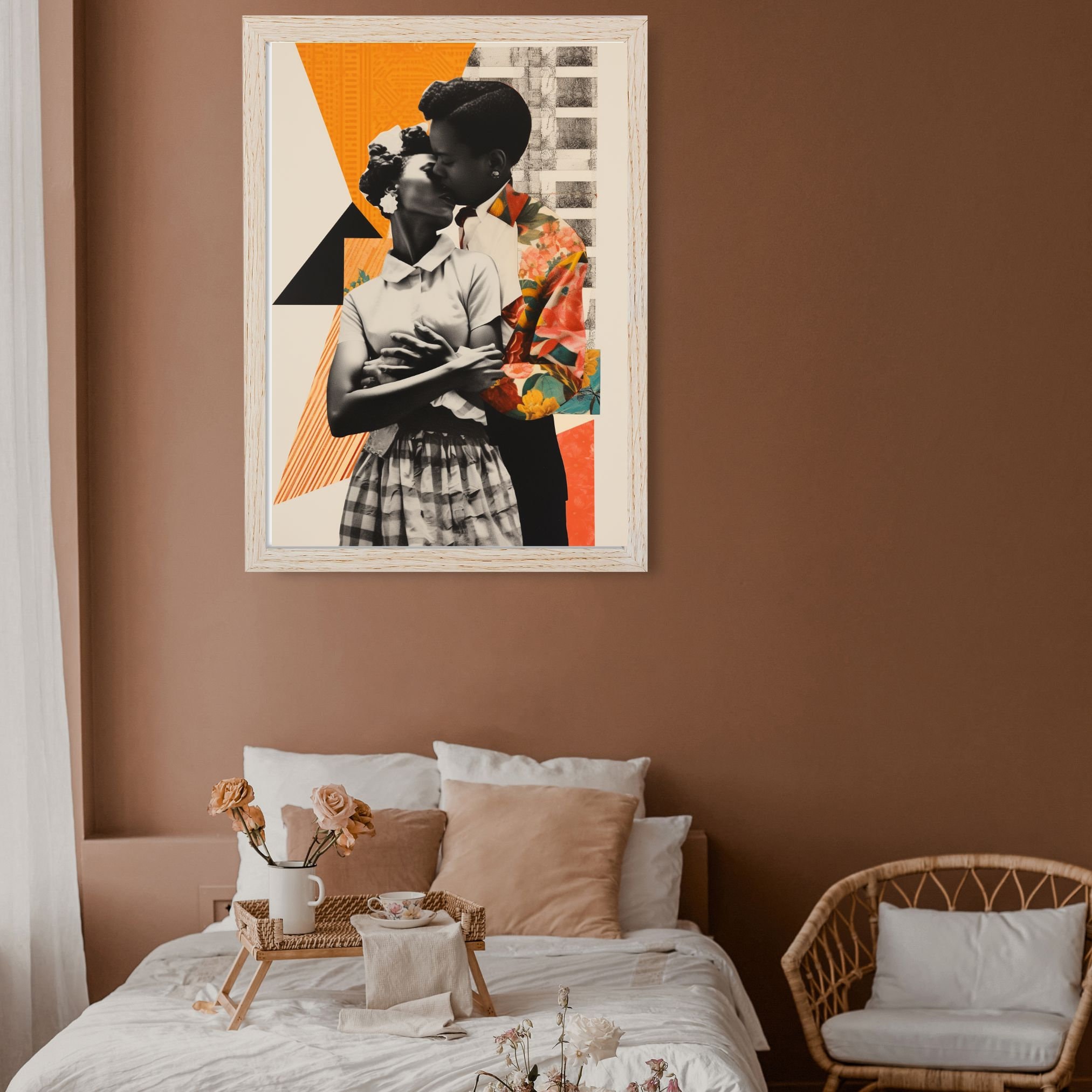 Printable Pop Art Collage African American Inspired Feminist - Etsy