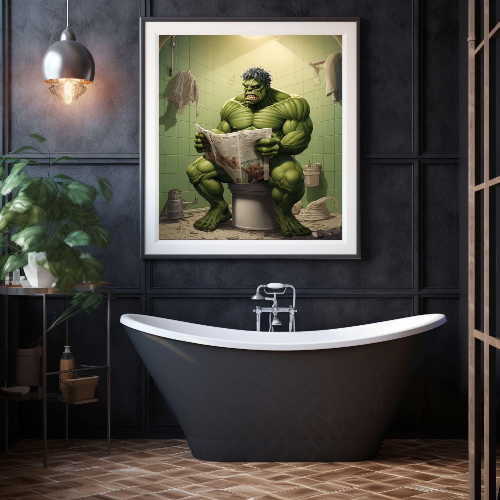 Hulk, Marvel, Marvel Poster, Incredible Hulk, Restroom Wall Art ...