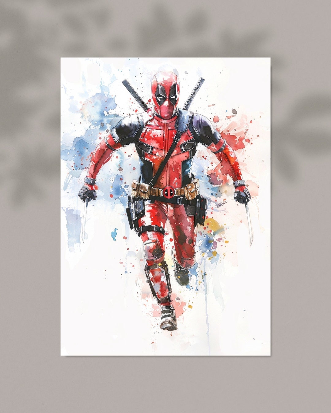 Superhero Comics Set of 6, Batman Poster, Hulk, Spiderman, Wolverine ...