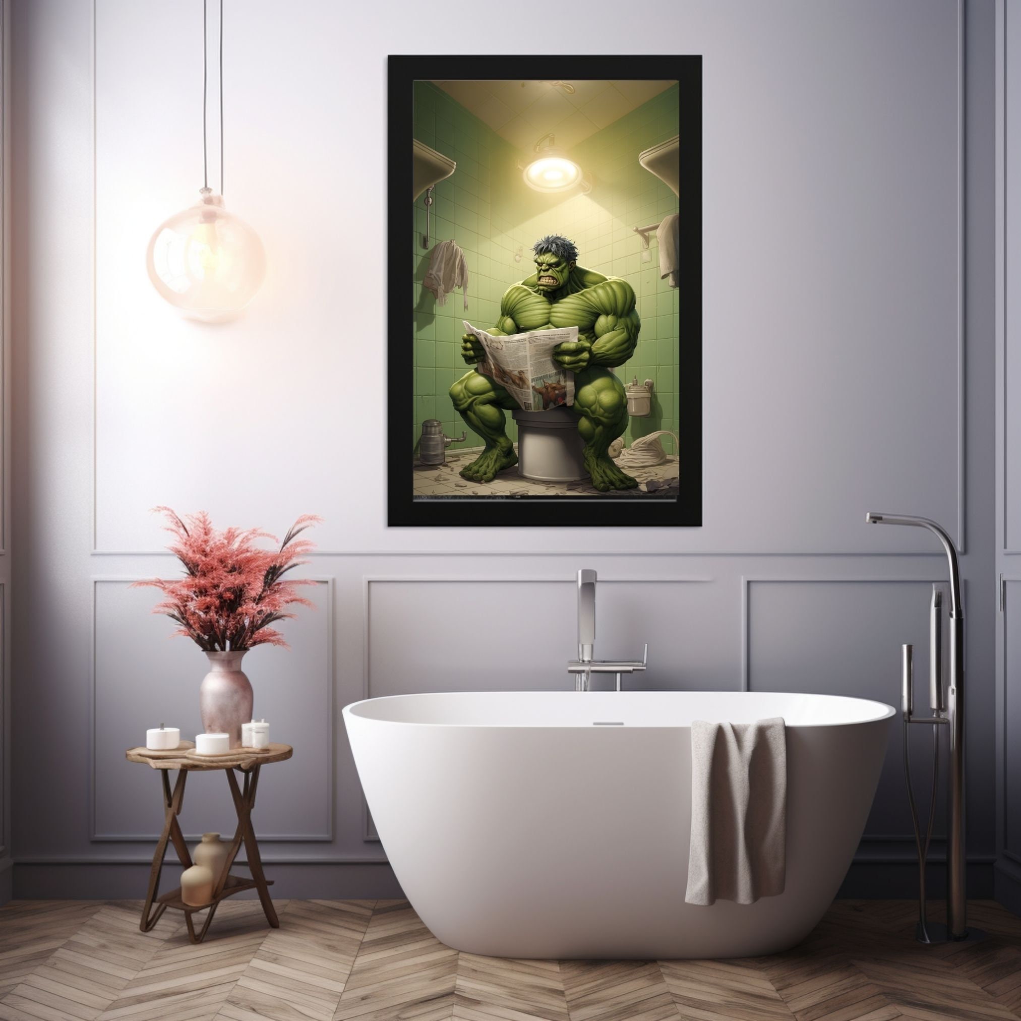 Hulk, Marvel, Marvel Poster, Incredible Hulk, Restroom Wall Art ...