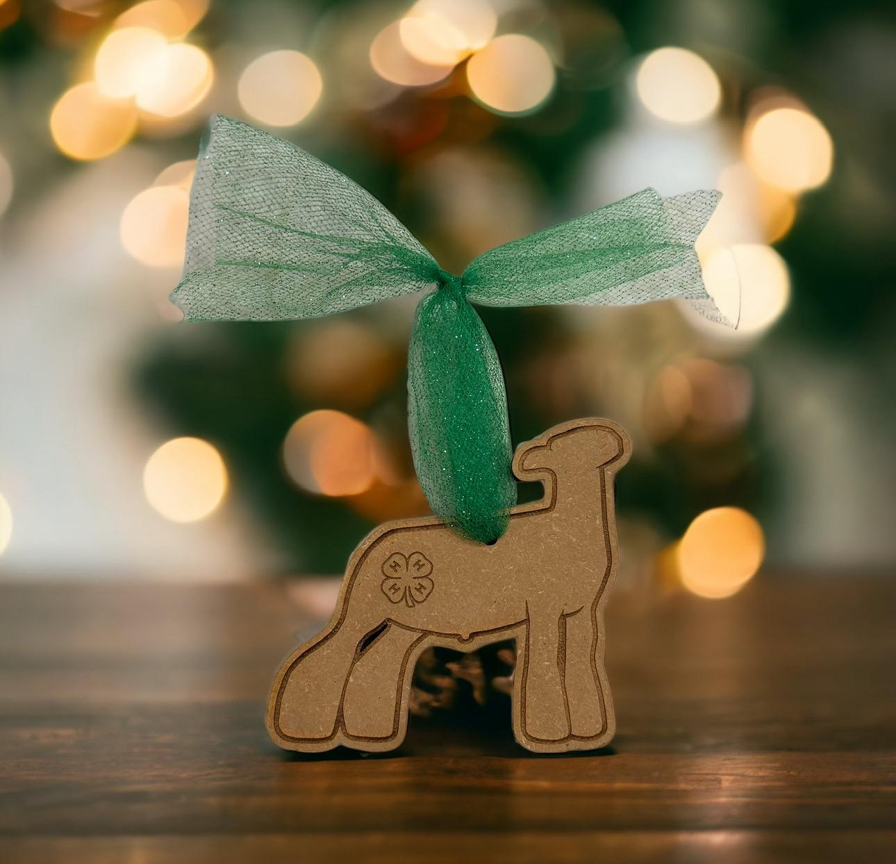 Personalized 4H/FFA Ornament | 4-H Logo Ornament | 4-H Ornament | 4-H ...