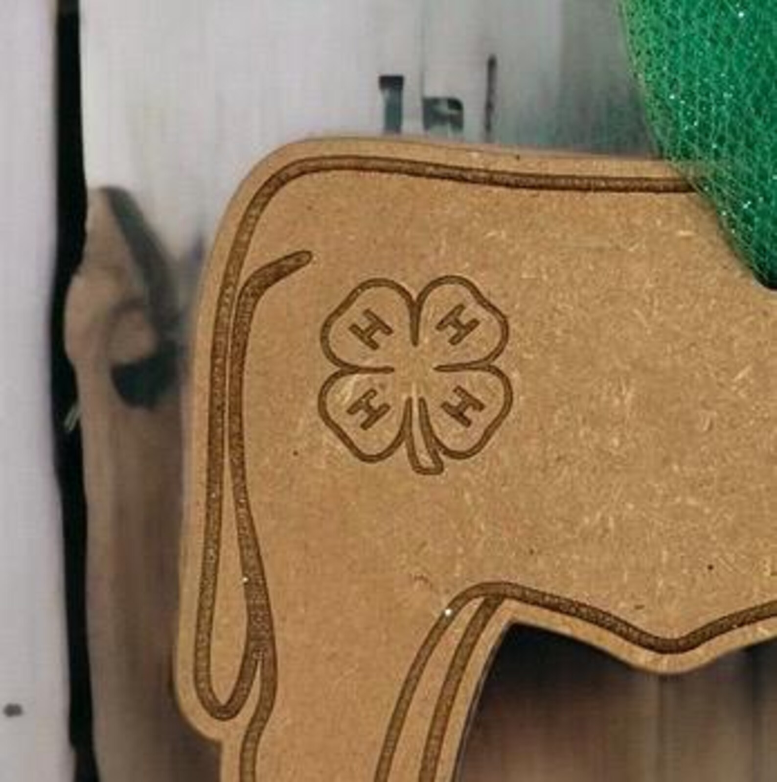 Personalized 4H/FFA Ornament | 4-H Logo Ornament | 4-H Ornament | 4-H ...