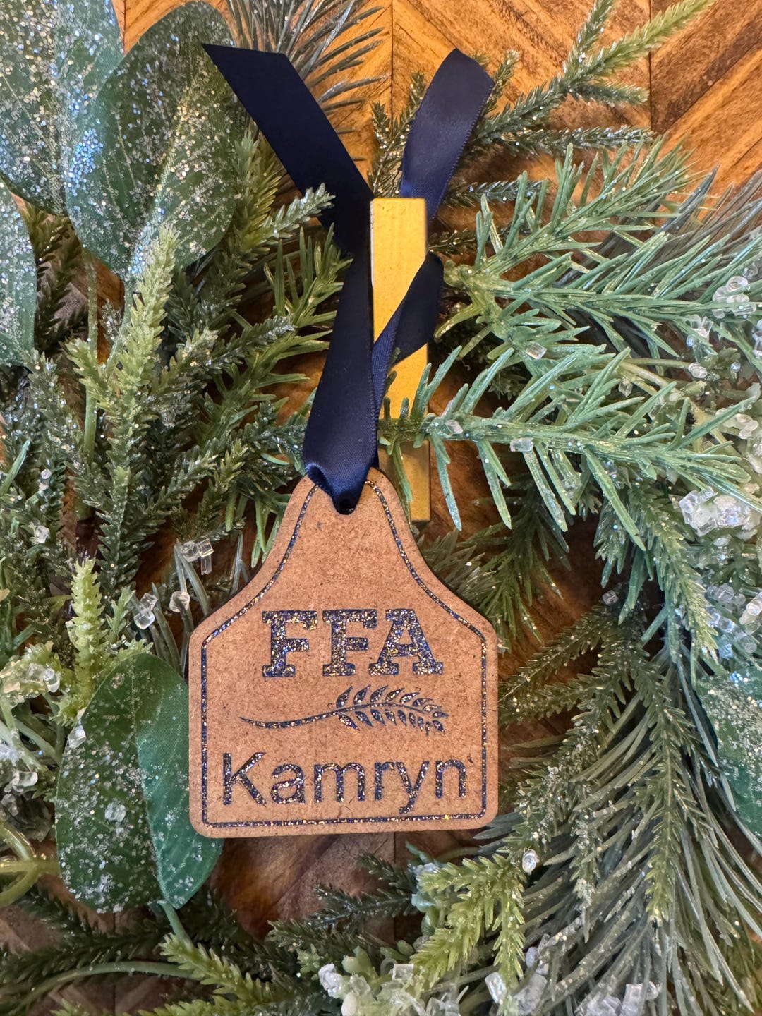 Personalized FFA Ornament | FFA Logo Ornament | FFA Gift | Christmas ...
