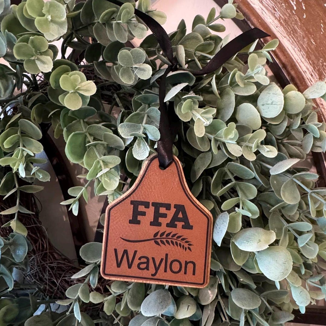 Personalized FFA Ornament | FFA Logo Ornament | FFA Logo Ornament | Ffa ...