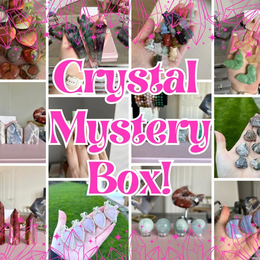 Crystal Mystery Box! Crystal Lucky Dip Pick and Mix | Crystal Tower ...
