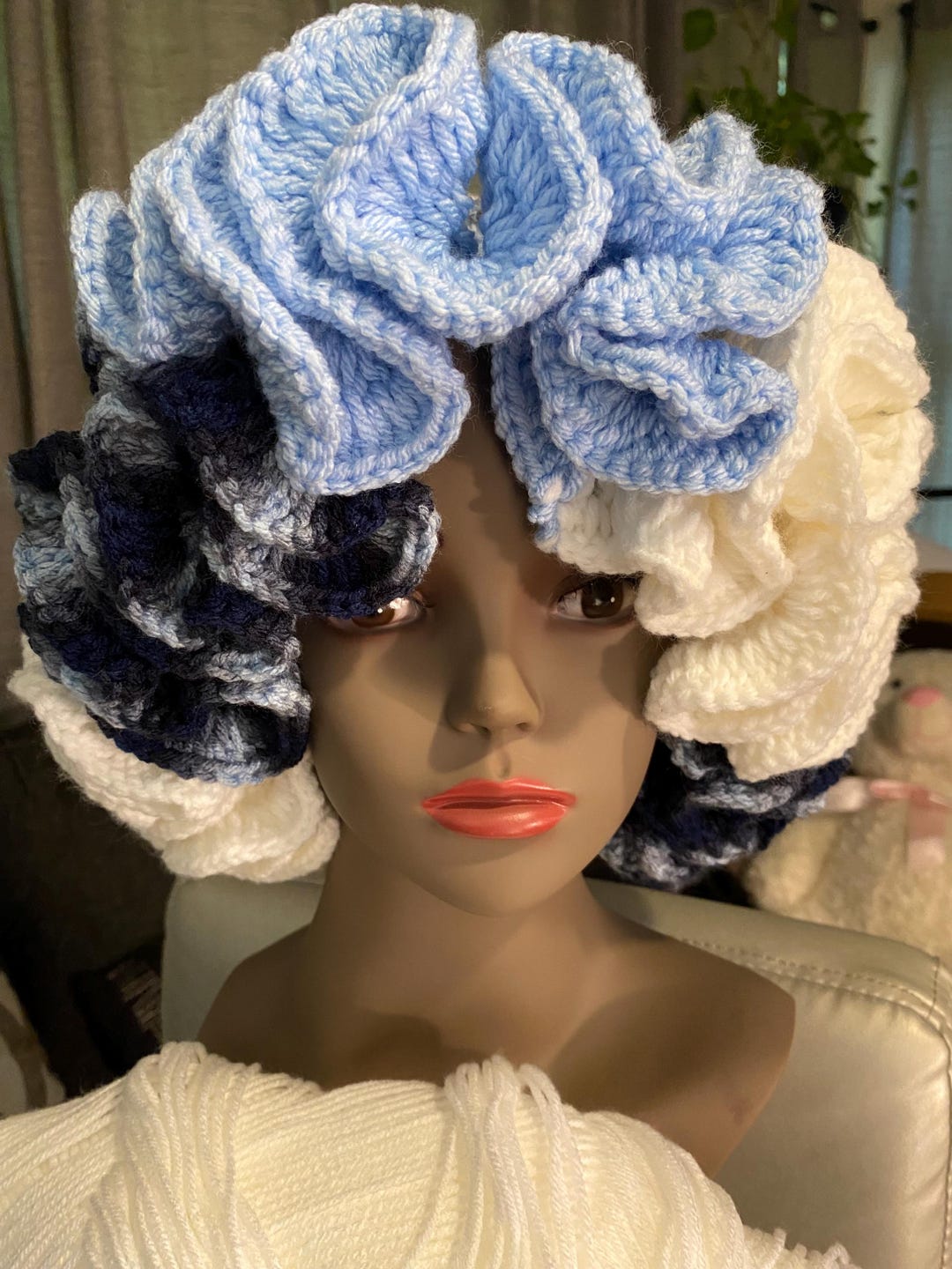 Beanie Style Triple Ruffled Hats - Etsy