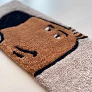 Chill Guy Keyboard Tufted Keyboard Rug Keyboard Rest Custom Rug Fluffy ...