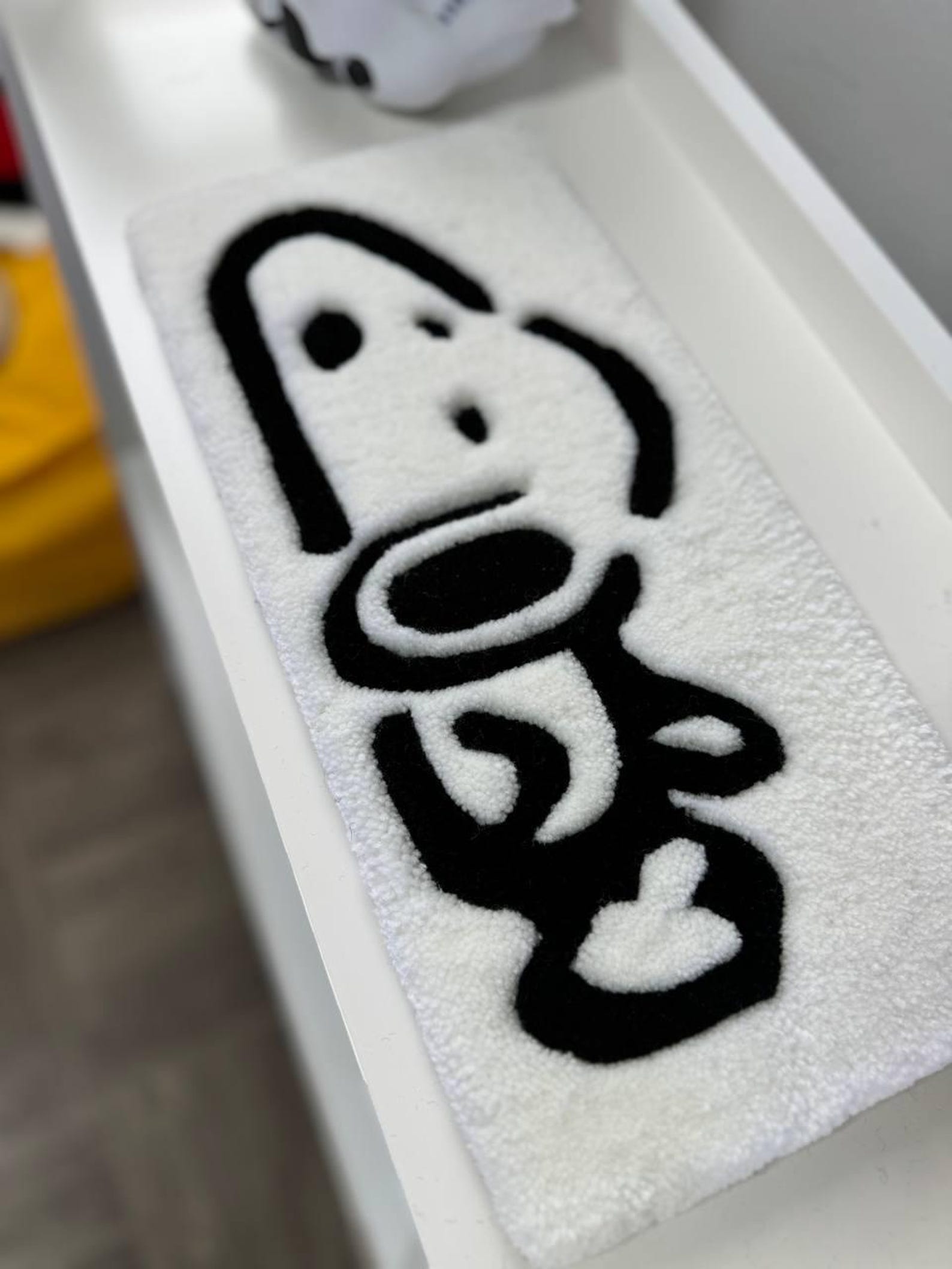 Keyboard Tufted Keyboard Rug Keyboard Rest Custom Rug Keyboard Fuzzy ...