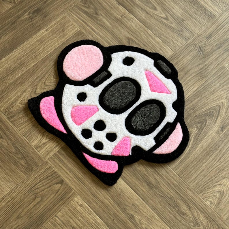 Tufted Rug.ghostface Rugs.halloween Tufted Rug.cool Rug.handmade Rug ...