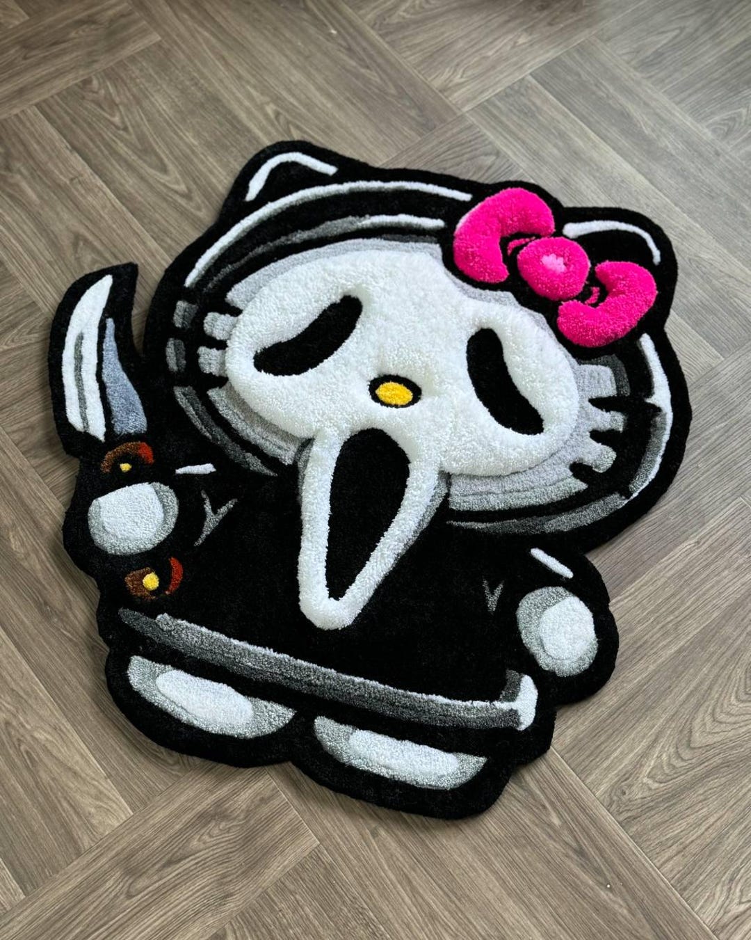 3D Puffy Custom Rug Kitty Rugs Tufted Rug Fully Rugs Scream Rugs ...