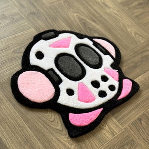 Tufted Rug.ghostface Rugs.halloween Tufted Rug.cool Rug.handmade Rug ...