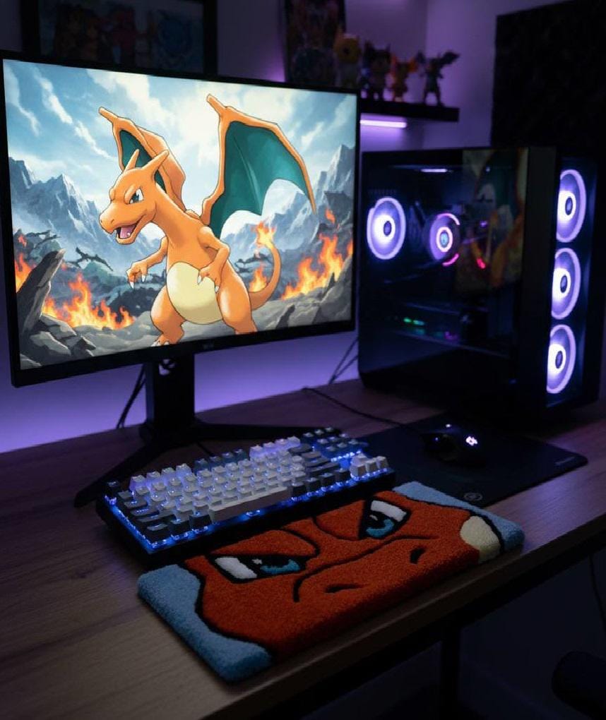 Keyboard Tufted Rugs Anime Keyboard Rug Custom Keyboard Rugs Anime ...