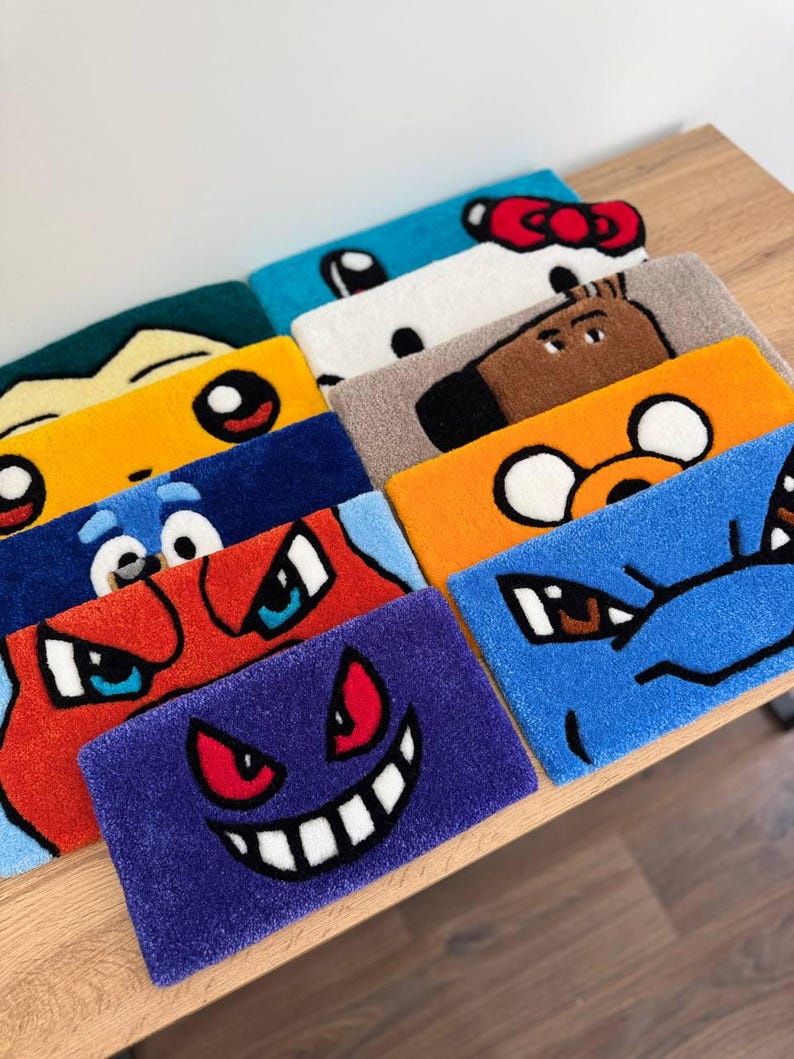 Keyboard Tufted Rugs Anime Keyboard Rug Custom Keyboard Rugs Anime ...